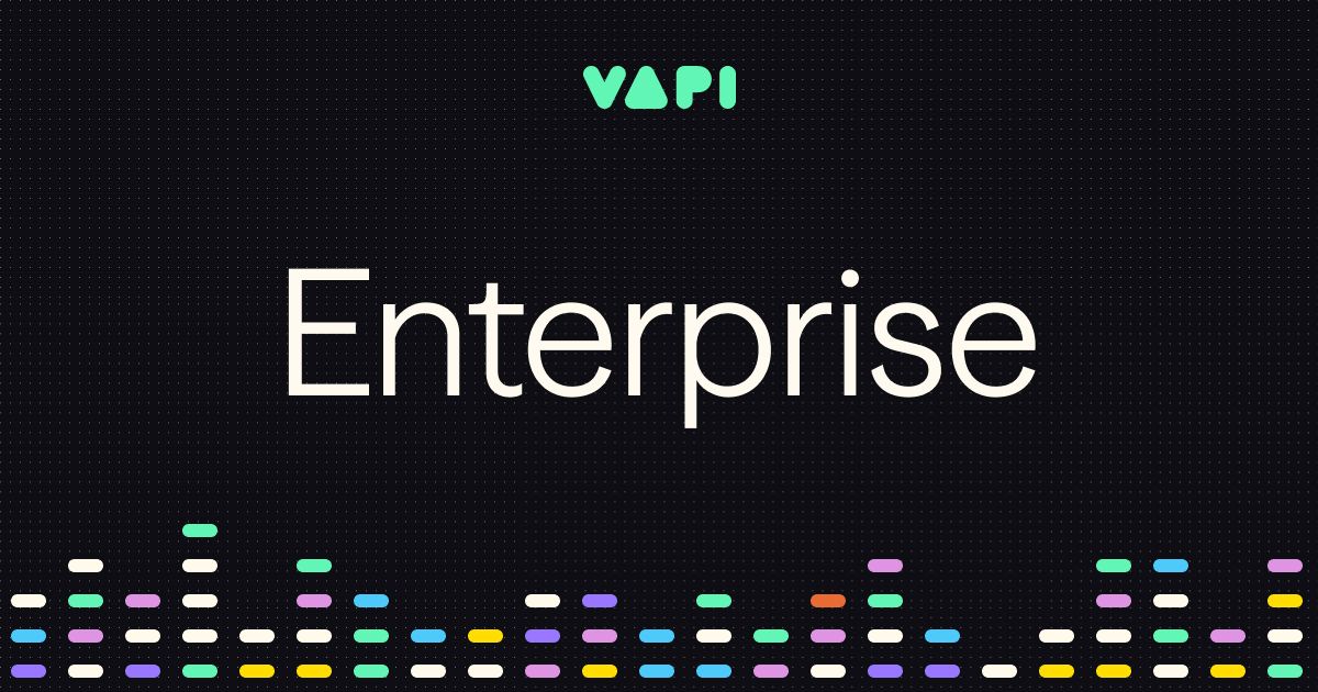 Vapi | Enterprise-grade Voice AI Agents
