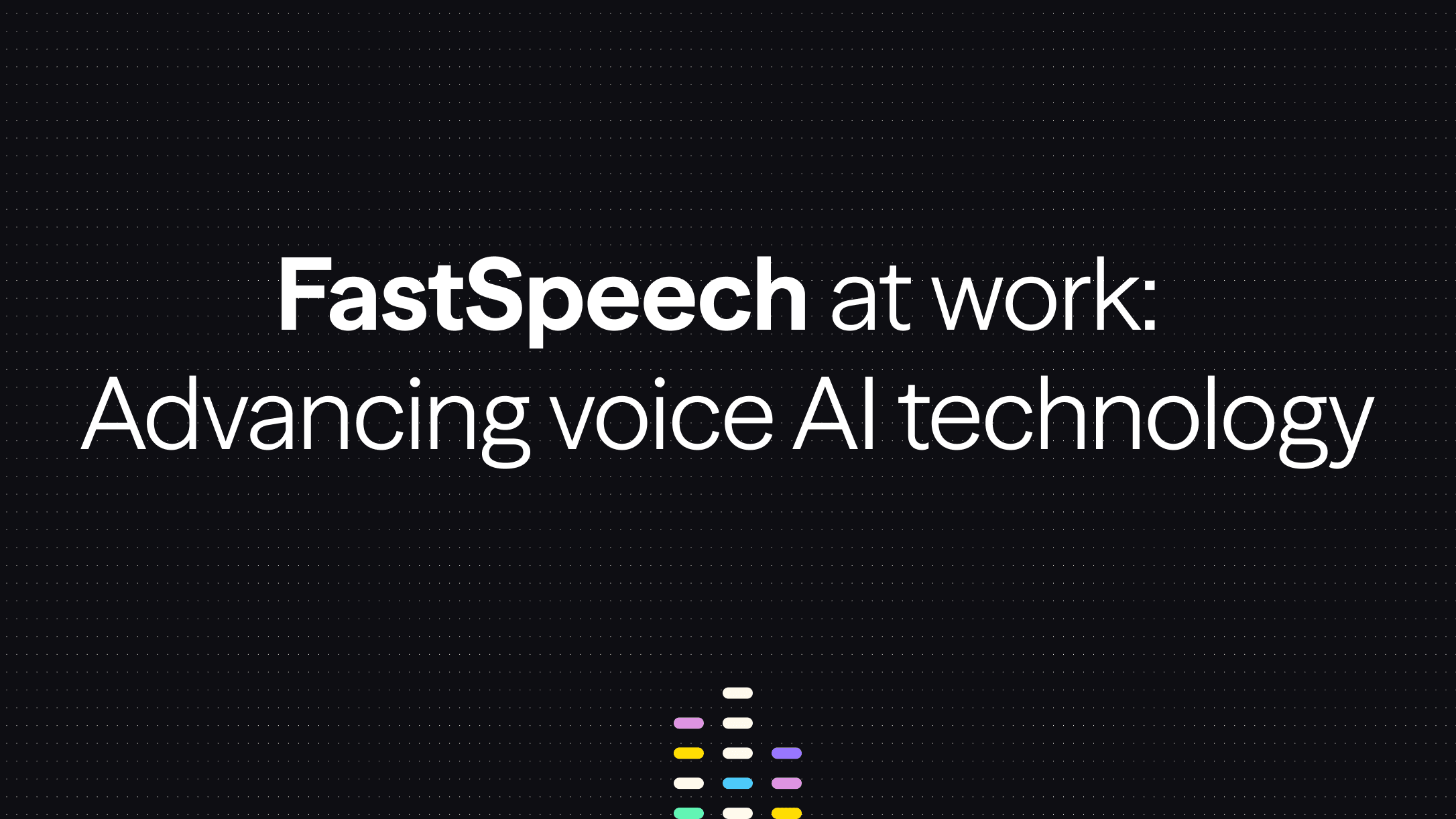 FastSpeech: Revolutionizing Speech Synthesis with Parallel Processing - Vapi AI Blog