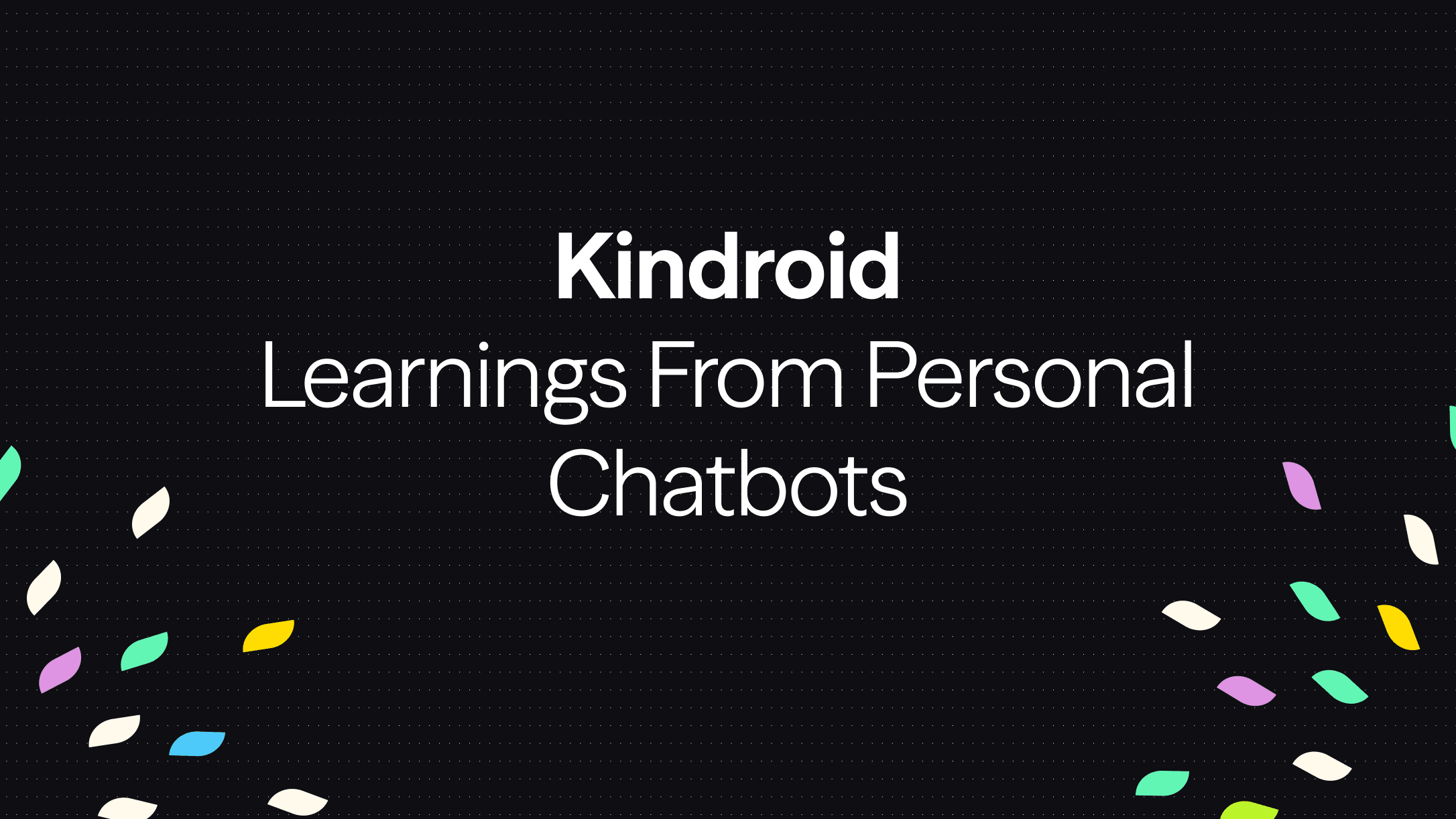 Understanding Kindroid: Lessons from the AI Companion Market - Vapi AI Blog
