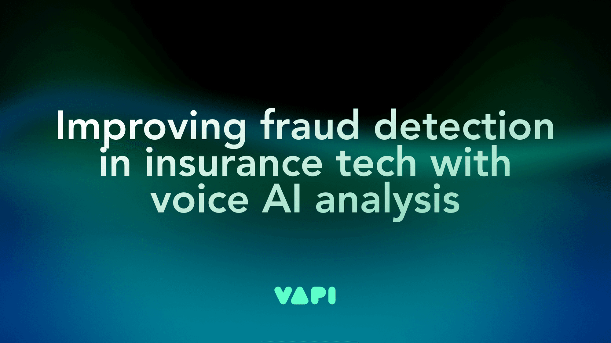 Improving fraud detection in insurance tech with voice AI analysis ...